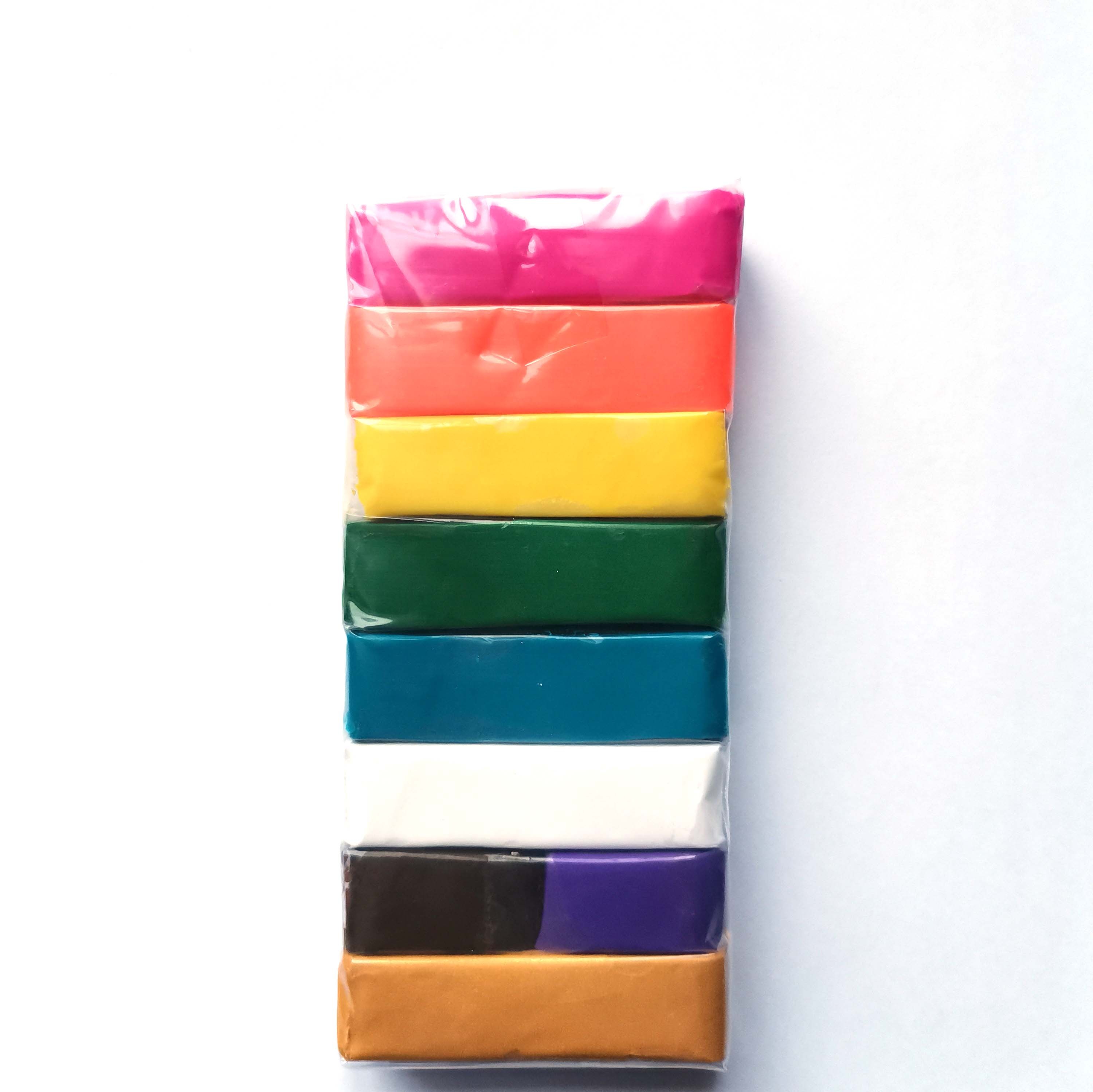 Prism&Pro Flexible Clay 8 Color 16g Block Package,Kids Toy ,Artist ...